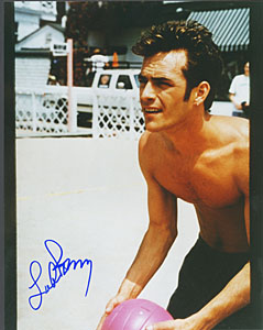 Luke Perry Autographed Photos Frame