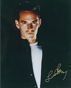 Luke Perry Autographed Photos Frame